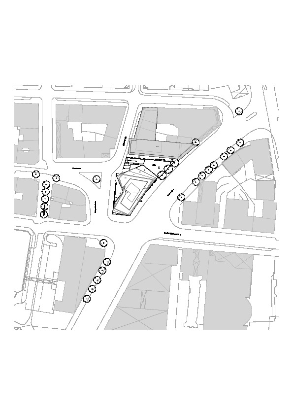 Lageplan - Neubau eines Büro- und Geschäftshauses, Domstraße 18 ...