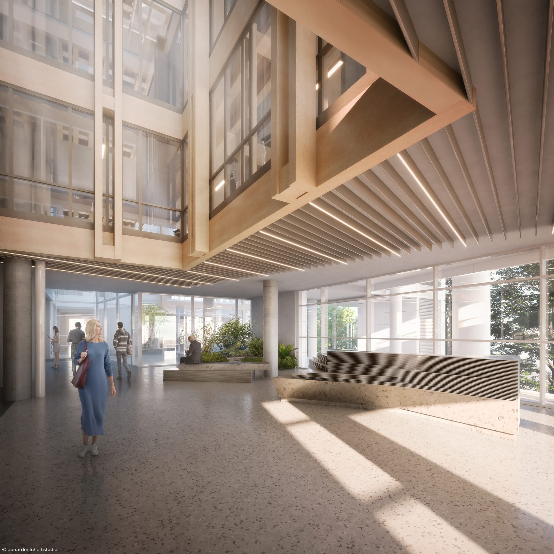 Visualisierung Innenraum 1 - Aer - Revitalisierung des Fritz 9 ...