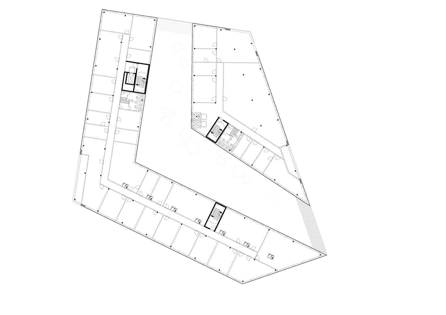 1.OG - Centogene, Rostock / Bürogebäude mit genetischem ...