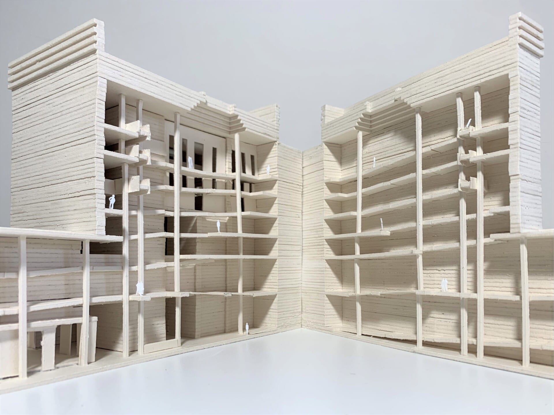 Innenraumansicht - Schnittmodell - "Design for All" - Designmuseum im ...