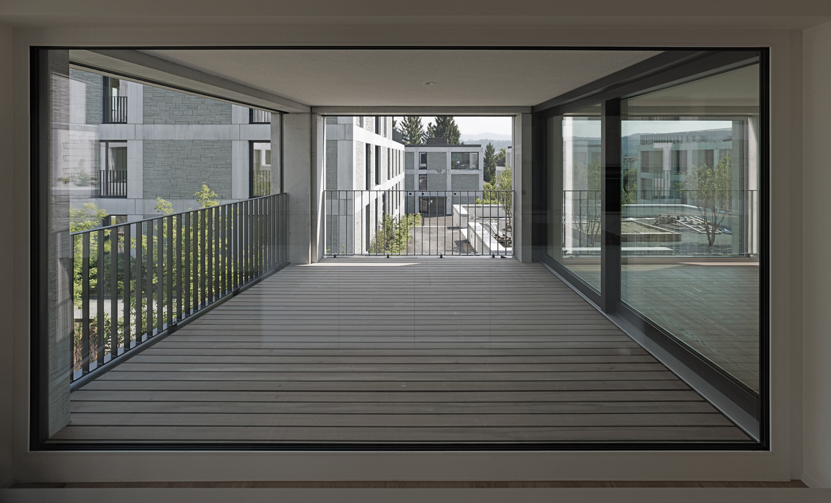 Terrasse mit Südausrichtung - Areal Giessen - Architekturobjekte ...