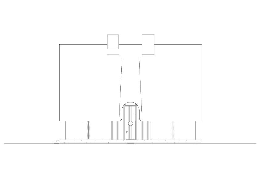 Traufseite - Haus B - Architekturobjekte - heinze.de