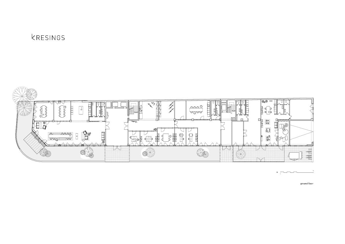 Grundriss Erdgeschoss - WERFT 16 - Architekturobjekte - heinze.de