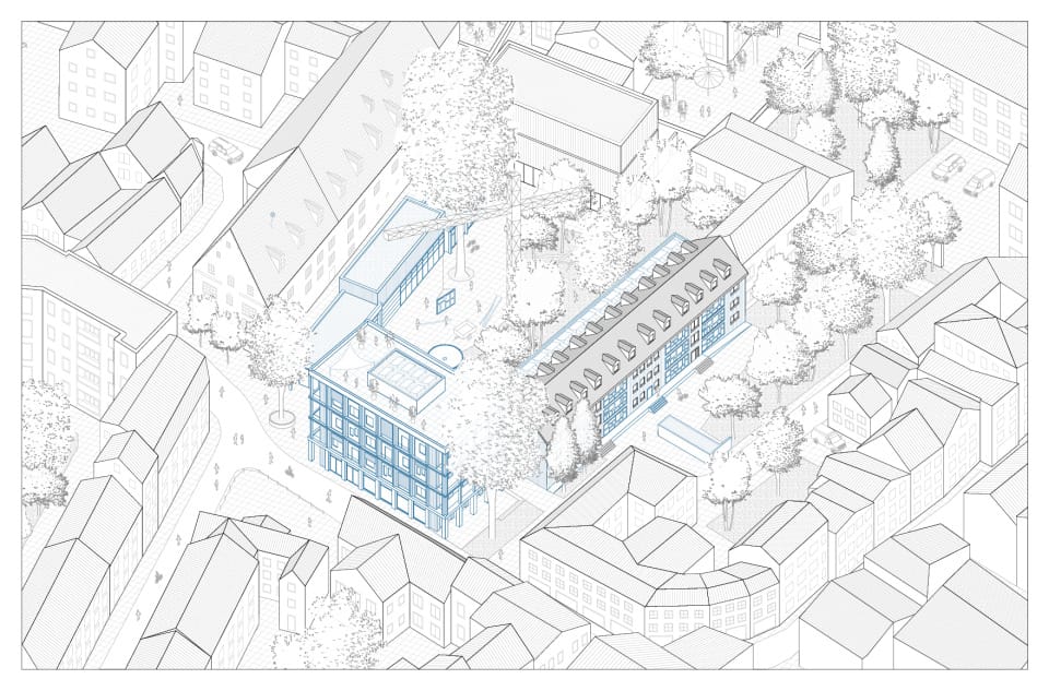 Axonometrie - Institut für zirkuläres Bauen - Perspektiven zur ...