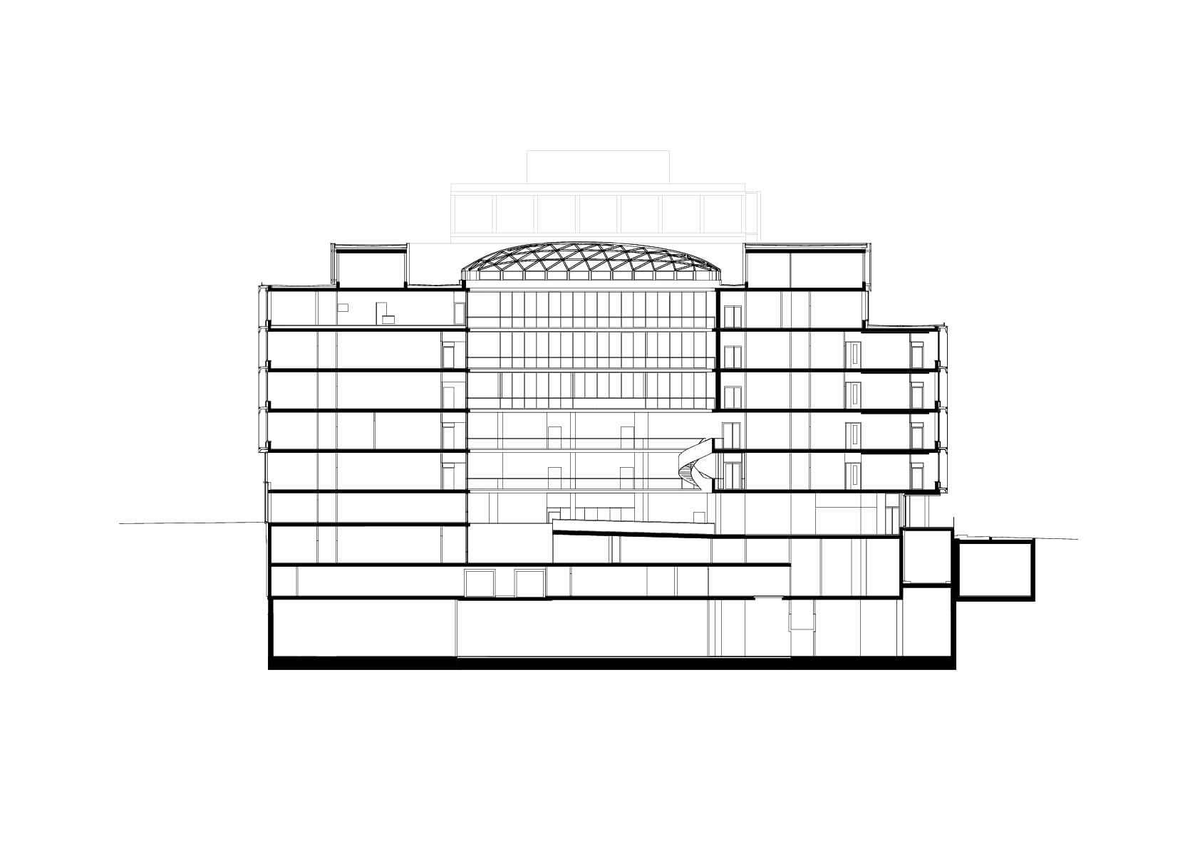 Schnitt quer - ETHZ - BSS LABOR- & FORSCHUNGSGEBÄUDE DER ...