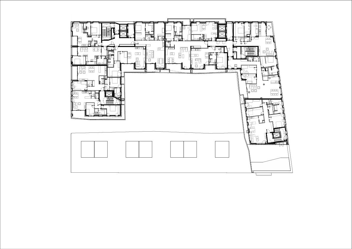 Grundriss OG 5 - Axis - Architekturobjekte - heinze.de