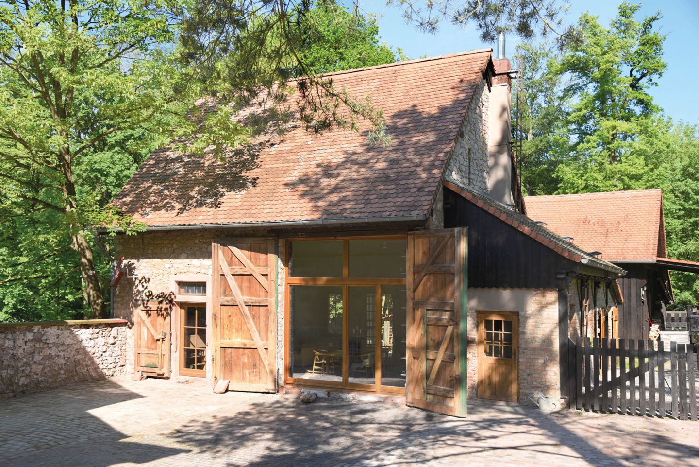 Scheune nachher - Forsthaus am Jagdschloß Kranichstein ...