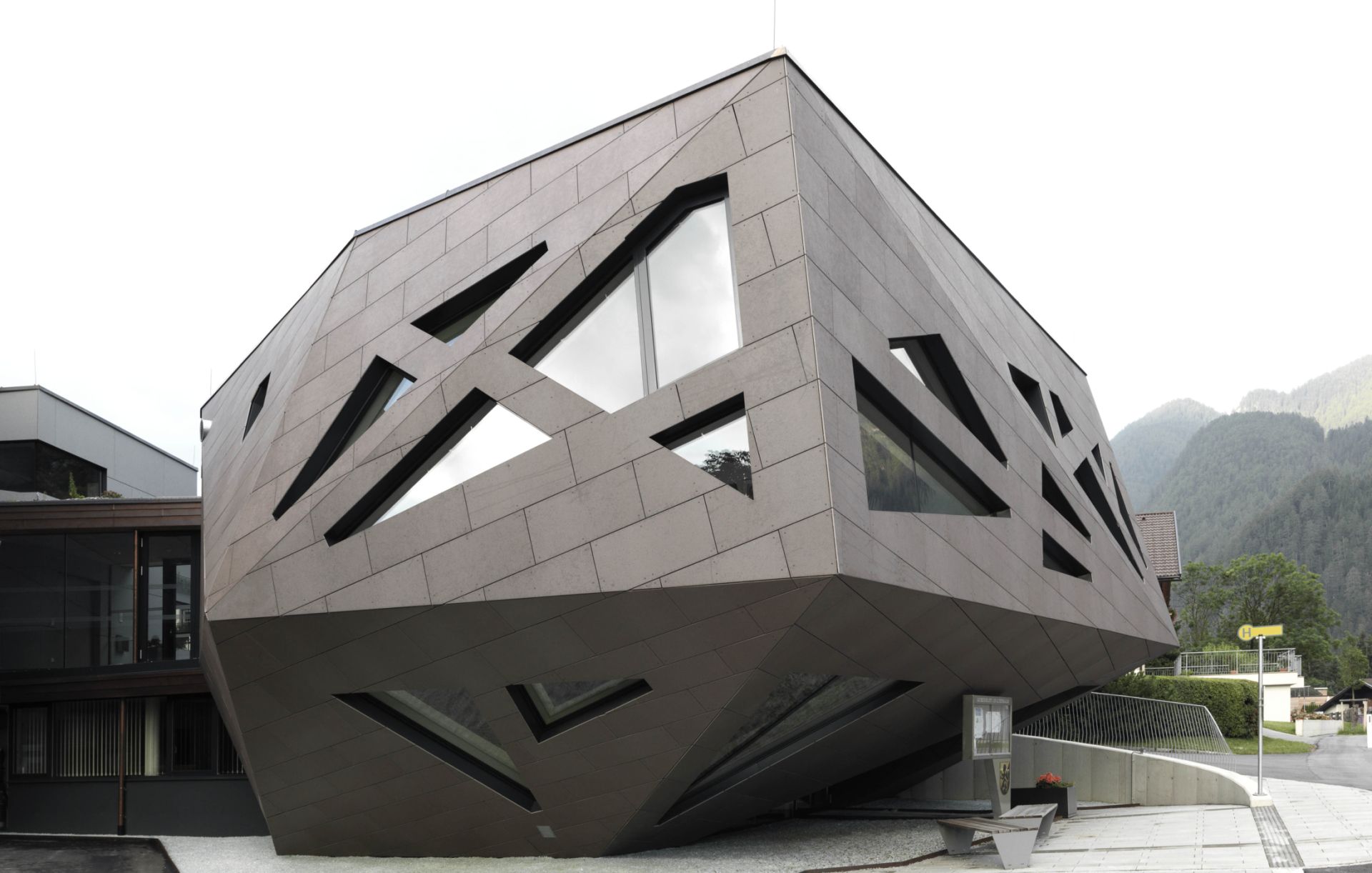 Außenansicht - Gemeindezentrum Abfaltersbach - Architekturobjekte ...