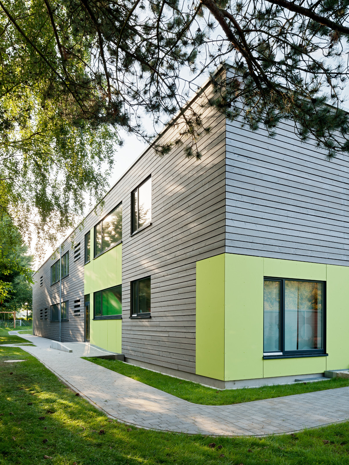 Nord Fassade - Kita "Pippi Langstrumpf" - Architekturobjekte - heinze.de