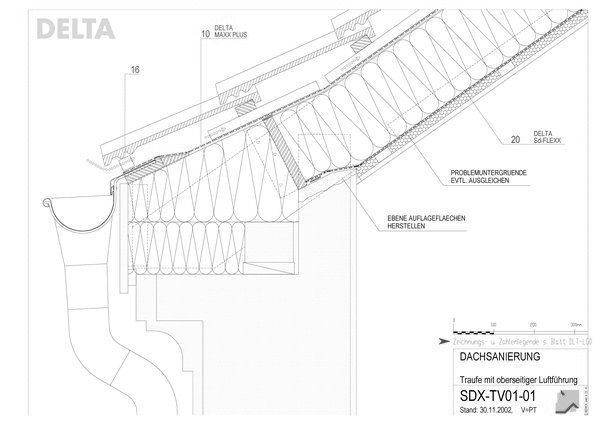 CAD-Detail | Traufe | Dörken - heinze.de