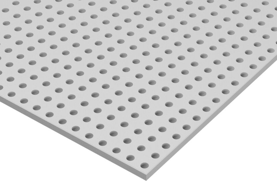 Knauf Cleaneo SK Akustik, Gipsplatte gelocht | Knauf Gips - heinze.de
