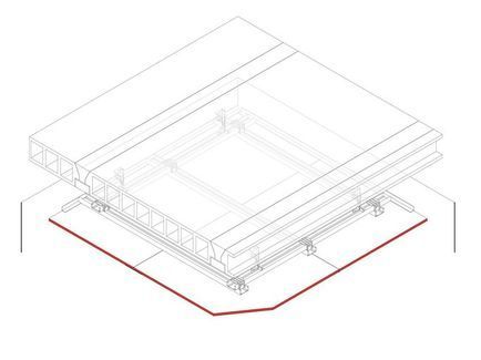 Ertüchtigung für Decke der Bauart I (z.B. Stb-Rippendecke), 1 x 15 mm ...